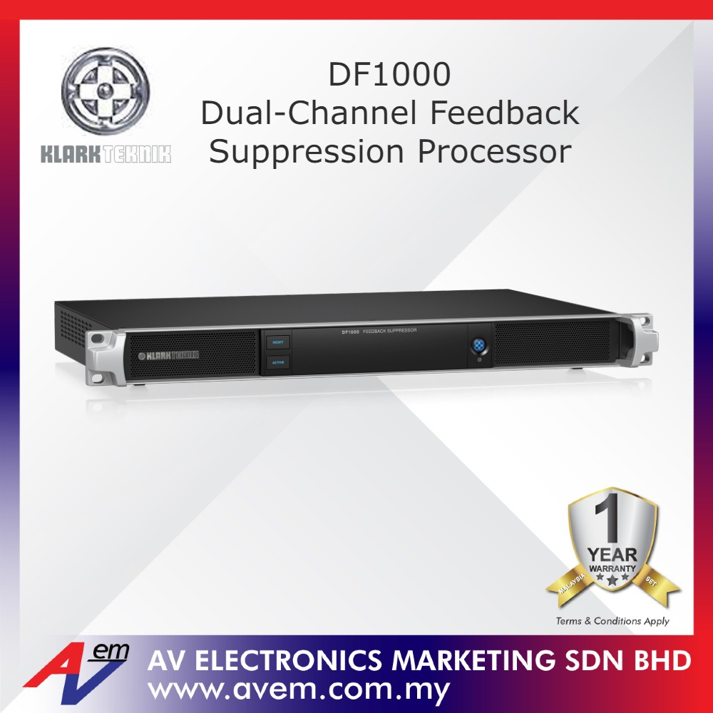 KLARK TEKNIK DF1000 Ultra-Fast and Fully Automatic Dual-Channel ...