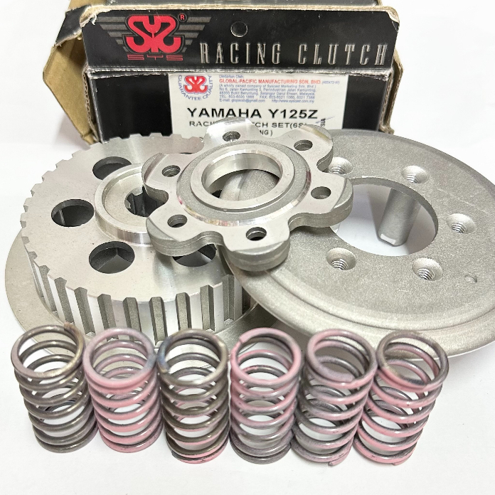 YAMAHA Y125Z Y125ZR Y125 RACING CLUTCH SET HYPER CLUTCH+ 6 SPRING SYS ...
