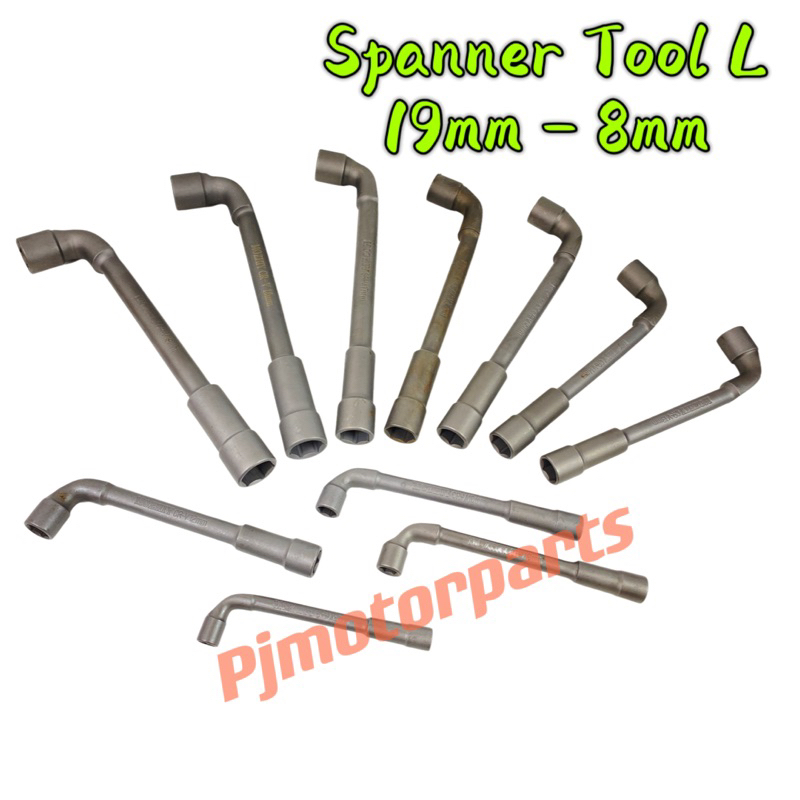 8 9 10 11 12 13 14 15 16 17 18 19 mm - Spanner Spanar L Socket Spana ...