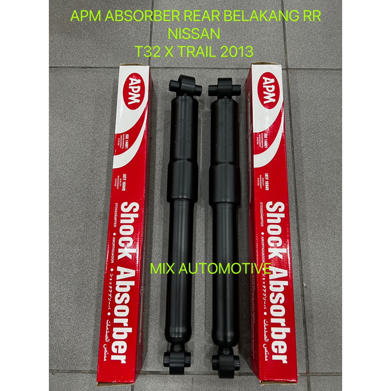 100% APM REAR BELAKANG SHOCK ABSORBER (GAS) NISSAN X-TRAIL T32 XTRAIL ...