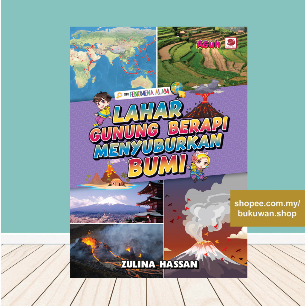 Lahar Gunung Berapi Menyuburkan Bumi (Siri Fenomena Alam) | Shopee Malaysia