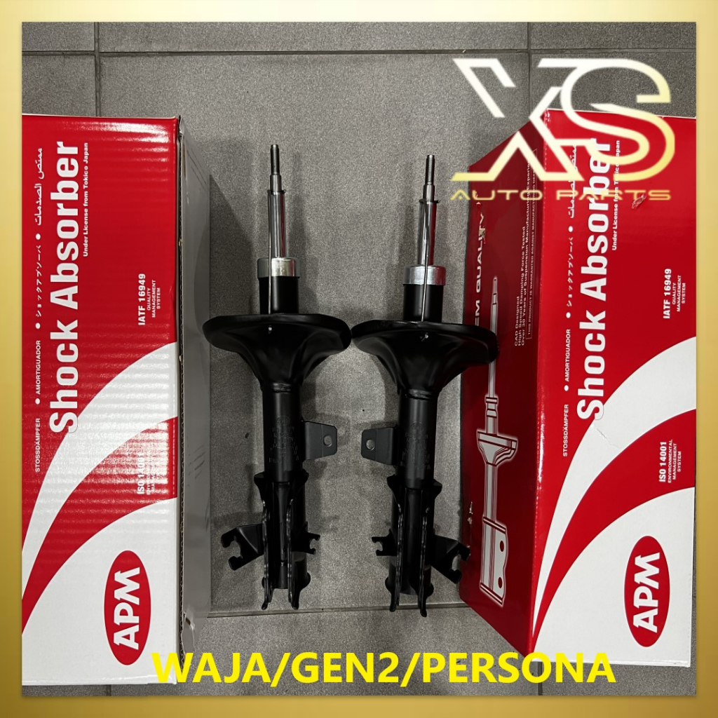 ( 100% ORIGINAL APM ) PROTON WAJA GEN-2 PERSONA FRONT SHOCK ABSORBER ...
