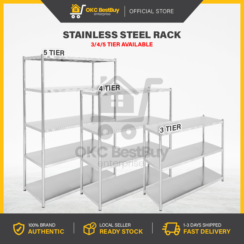 Stainless Steel Multipurpose Rack / Stainless steel rack / Kitchen Rack ...