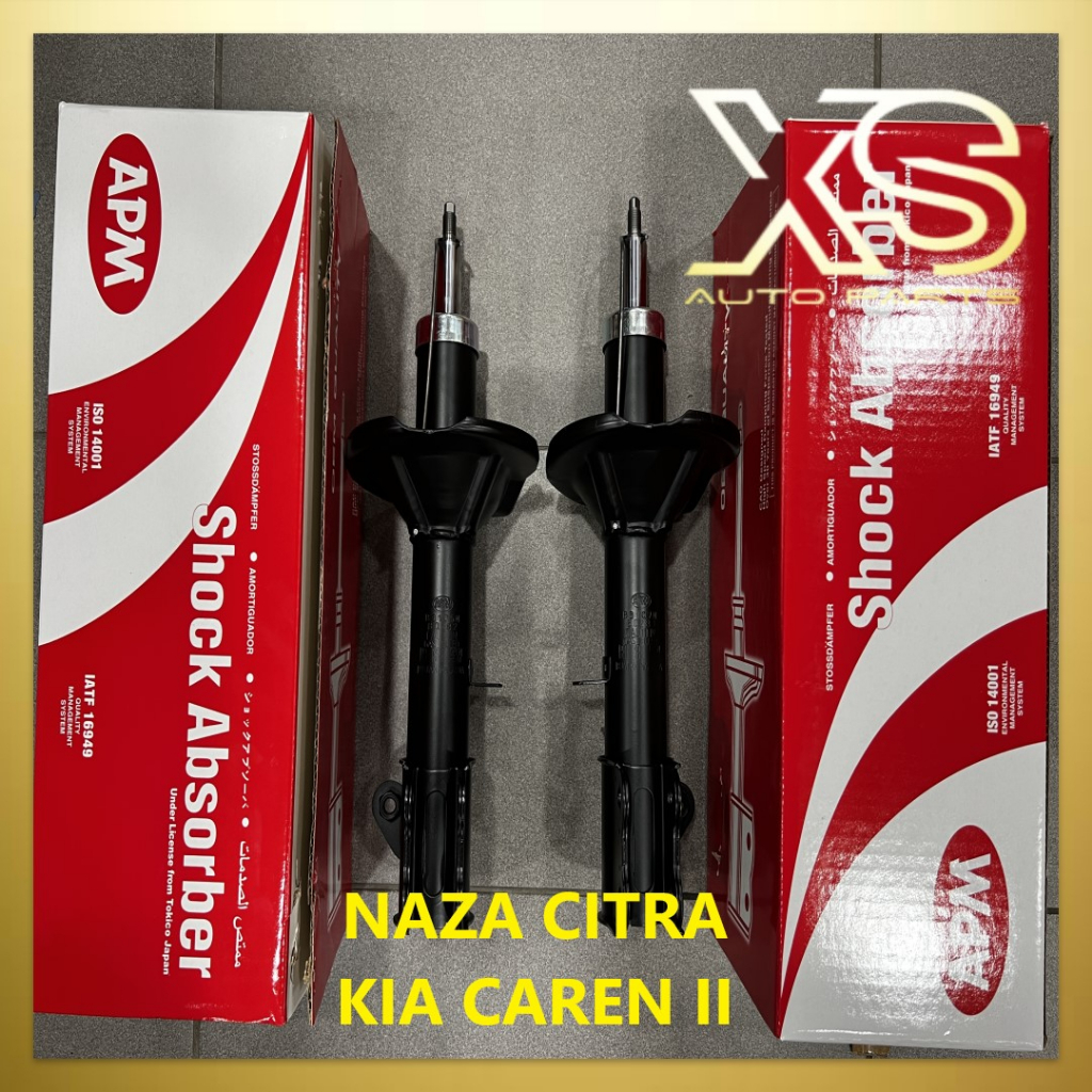 ( 100% ORIGINAL APM ) NAZA CITRA KIA CAREN II FRONT & REAR SHOCK ...
