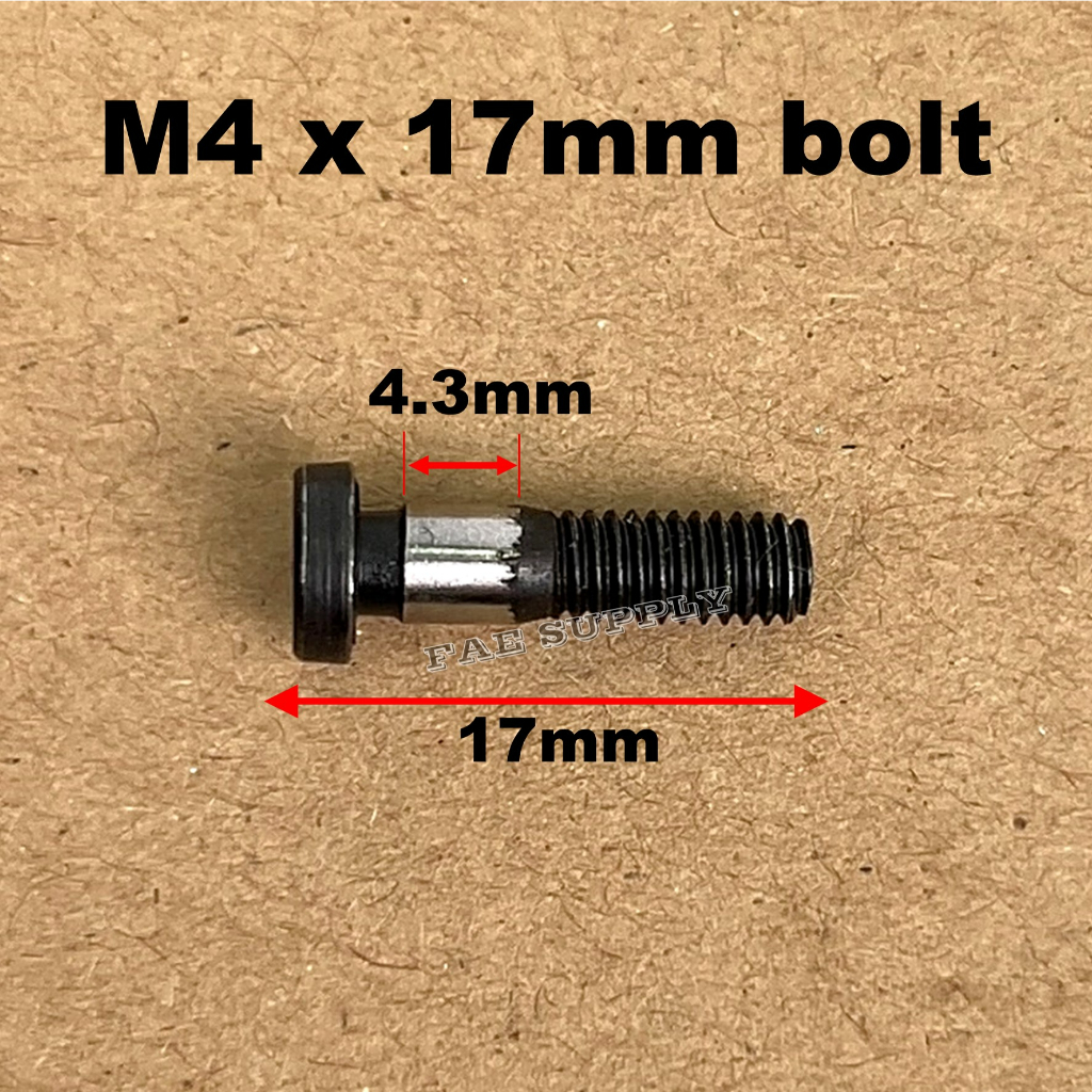 Bolt M4 M5 M6 M8 length 17-28mm M4 M5 M6 Off-Centre Fly Wheel | Shopee ...