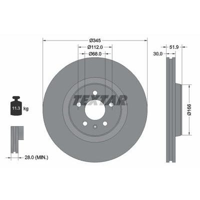 BRAKE DISC AUDI A6 C7 HYBRID 2.0 (2PCS SET) | Shopee Malaysia