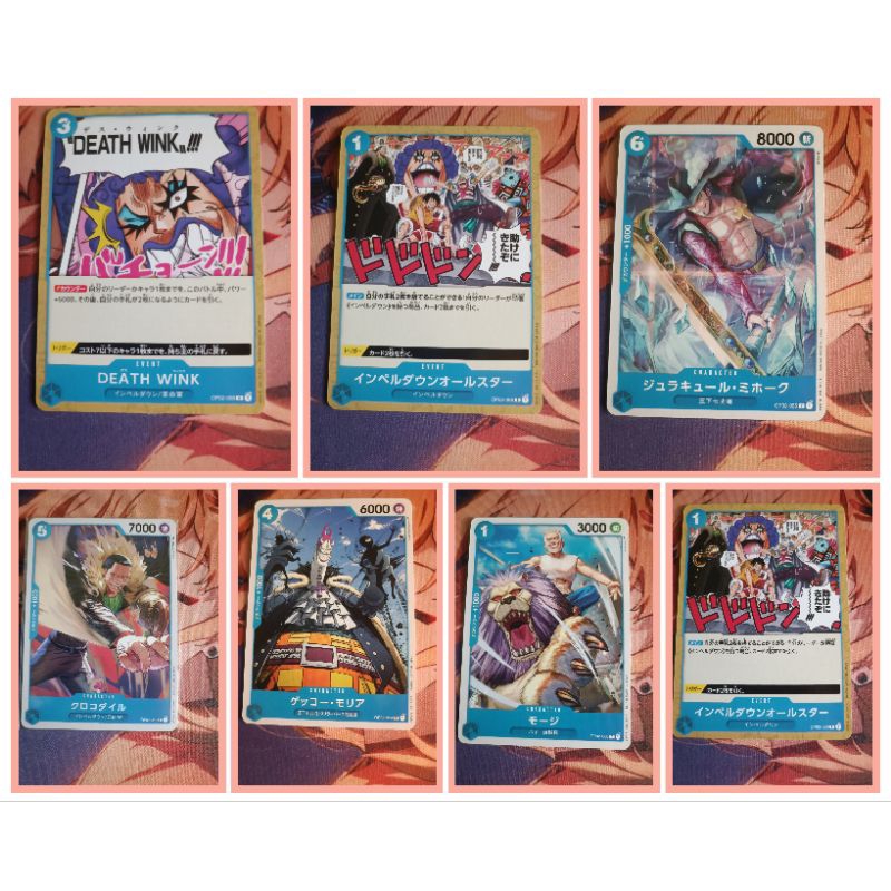 One Piece TCG OP02-Blue Common Cards Singles | Shopee Malaysia