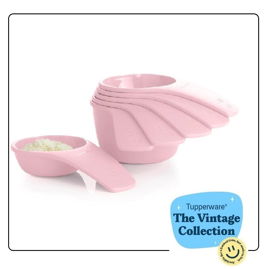 Tupperware Vintage Collection - Measuring Cup Set | Shopee Malaysia