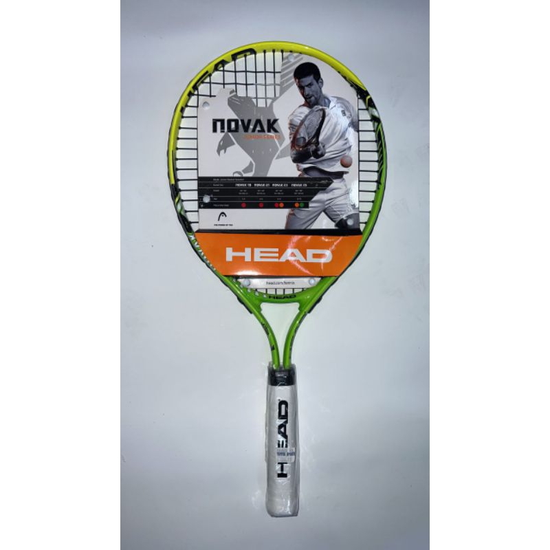Head novak 21” JR 4-6 years Tennis Racquet (STRUNG) | Shopee Malaysia