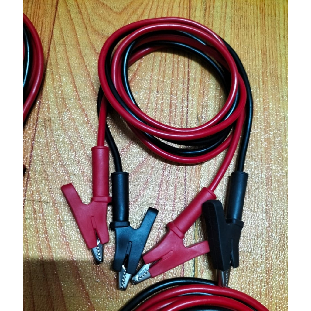 Banana Plug 4MM To 20A Crocodile Clip Test Hook Both Double Crocodile ...