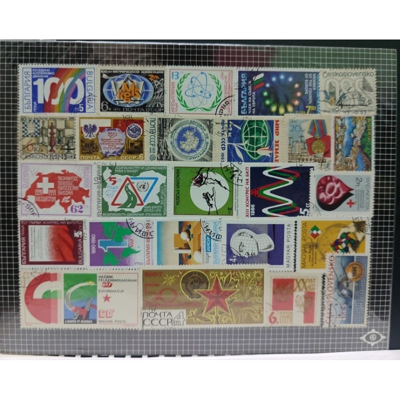 25 keping Setem Pelbagai Tema Berlainan Jenis | Shopee Malaysia