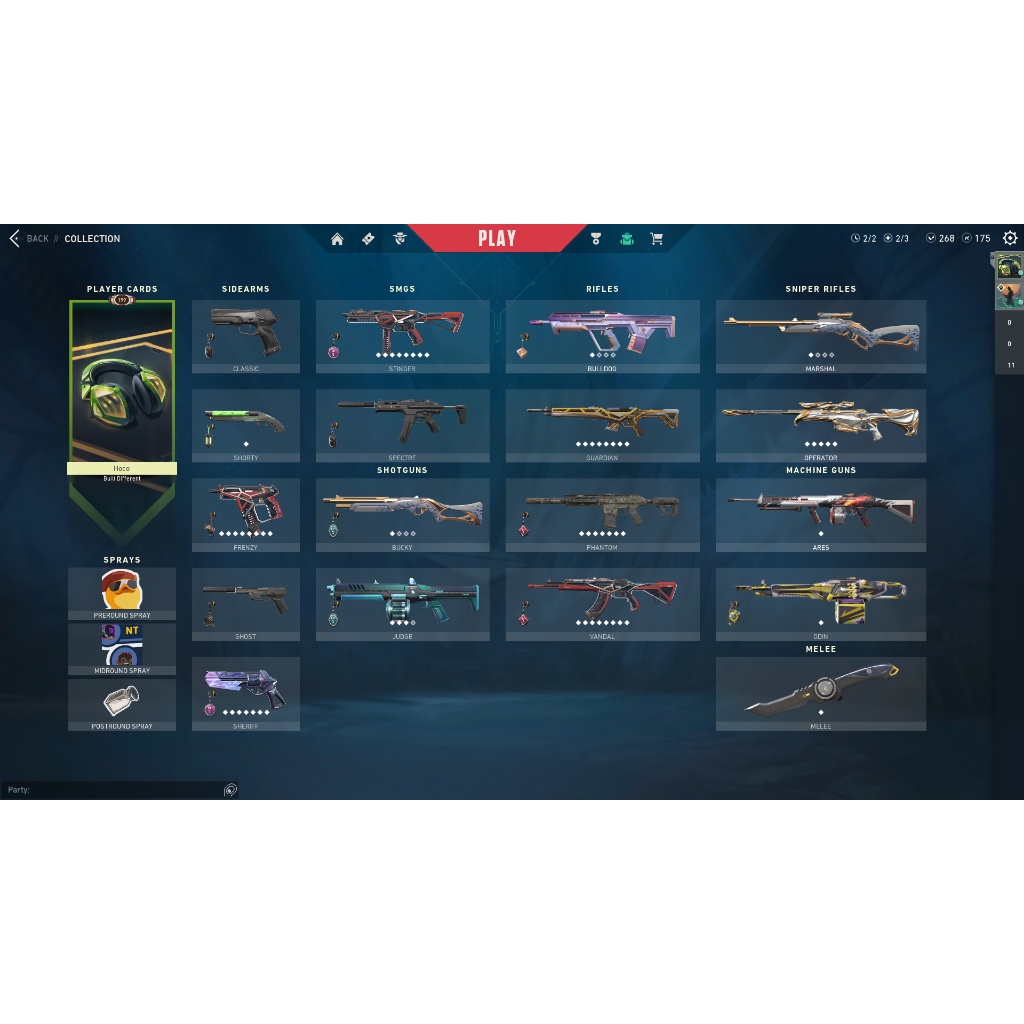 Valorant Account Total Spent RM600+ RGX Bundle, Reaver Vandal, Oni ...