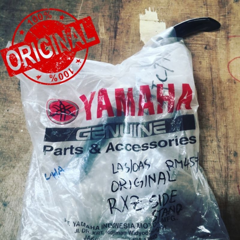 100%Original Yamaha Side Stand Rxz Hong Leong | Shopee Malaysia