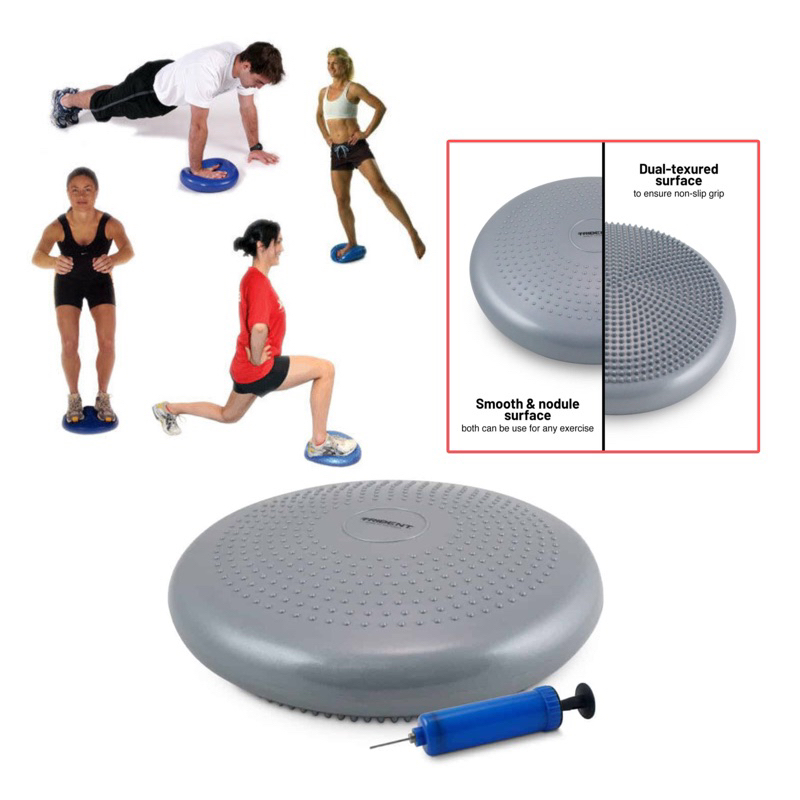Trident Balance Disc Yoga Balance Stability Wobble Cushion Physical ...