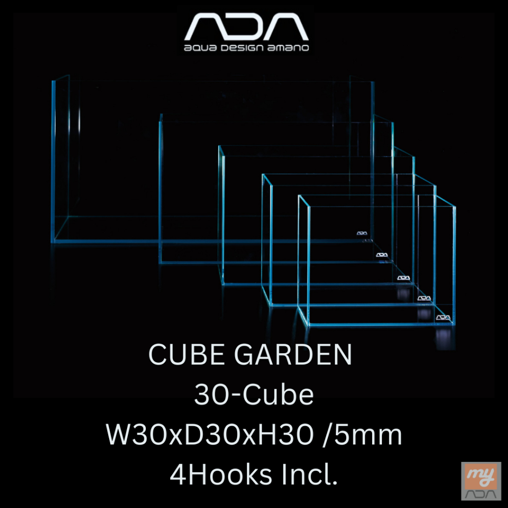 ADA Cube Garden -Aquarium Tank- 30C ,30W ,Mini M ,45F ,45P ,60P Ultra ...