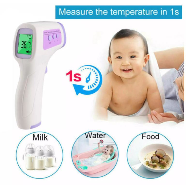 Infrared Thermometer Gun Temperature Penembak Pengimbas Suhu Termometer ...