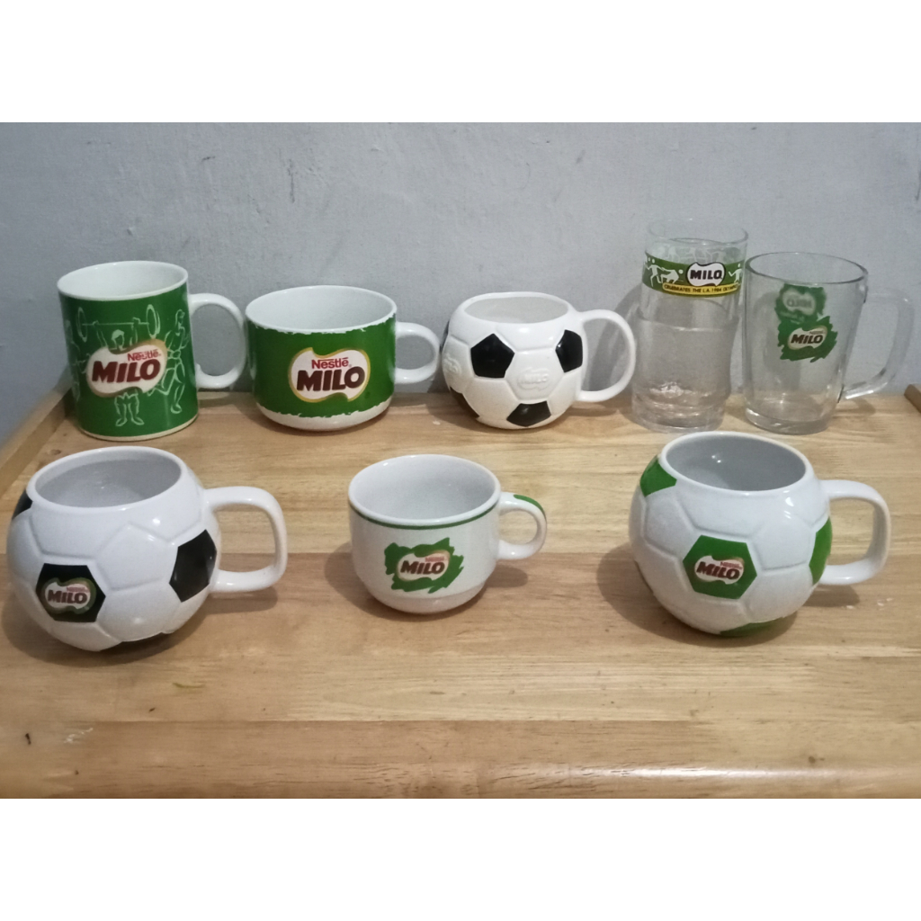 Limited Edition MILO Collectible Porcelain Ceramic Flask Plastic Bottle ...