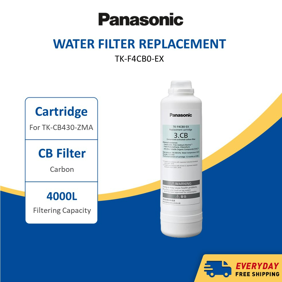 Panasonic Tk-F4Cb0-Ex Carbon Filter For Tk-Cb430-Zma Cb430 | Shopee ...