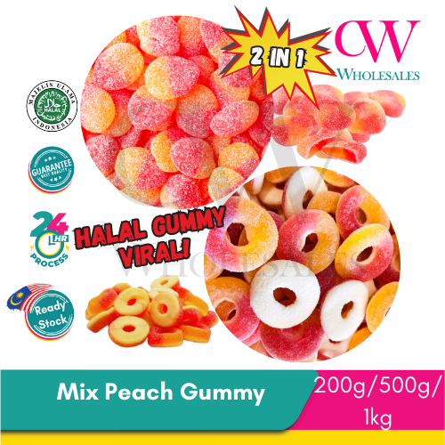 Halal Mix Gummy Turkey Viral 200g 500g 1kg Per Pack | Shopee Malaysia