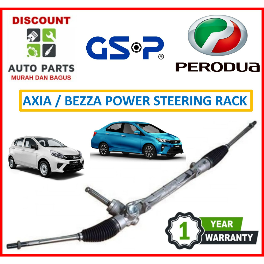[ 1 YEAR WARRANTY ] AXIA / BEZZA POWER STEERING RACK - ELECTRIC - BRAND ...