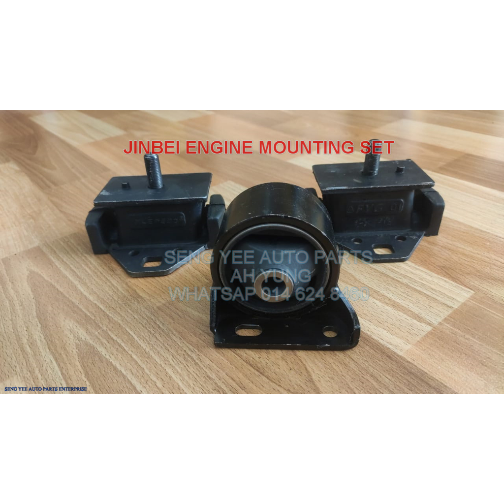 JINBEI 2.2 ENGINE/GEARBOX MOUNTING SET (LEFT/RIGHT/REAR) | Shopee Malaysia