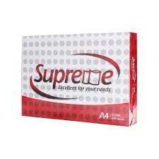 Supreme A4 Copier Paper Premium 70gsm - 500 sheets. Photostat Photocopy ...