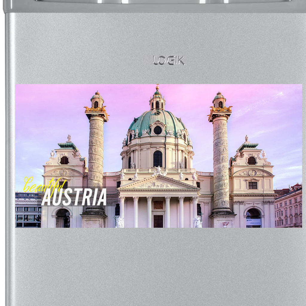 Austria Vienna Gift Souvenir Fridge Magnet Sheet 10 cm x 5 cm | Shopee ...
