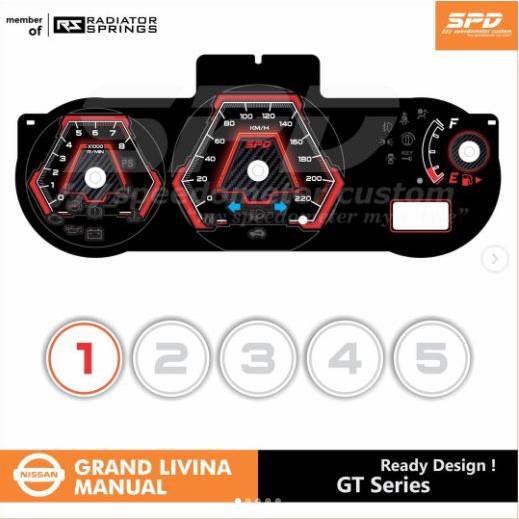 [PRE ORDER] Panel Speedometer Custom Nissan Grand Livina Manual ...