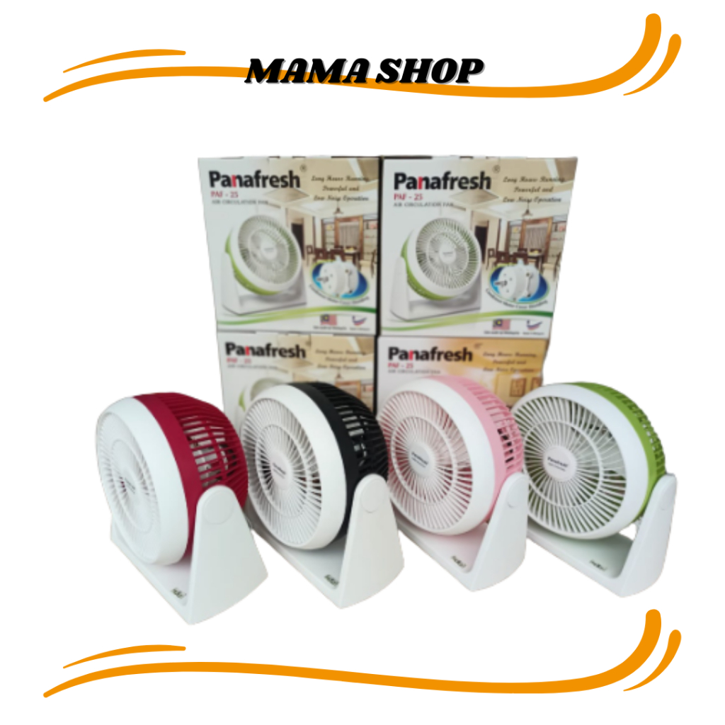 Panafresh PAF-25 Circulation Fan /Cyclone Fan/ Mini Fan / Kipas Lantai ...