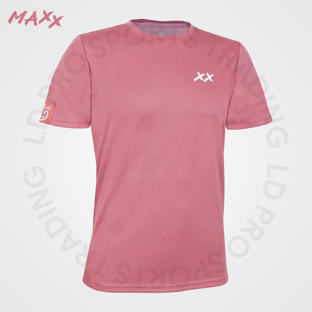 MAXX Shirt Graphics Tee Jersey MXGT066 (PASTEL PEACH) | Shopee Malaysia