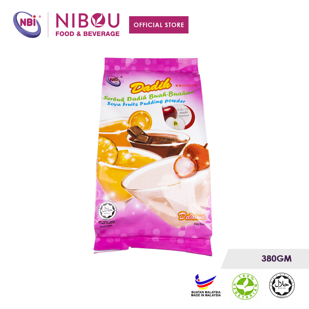 Nibou (NBI) DADIH Soya Fruits Pudding Powder (380gm) | Shopee Malaysia