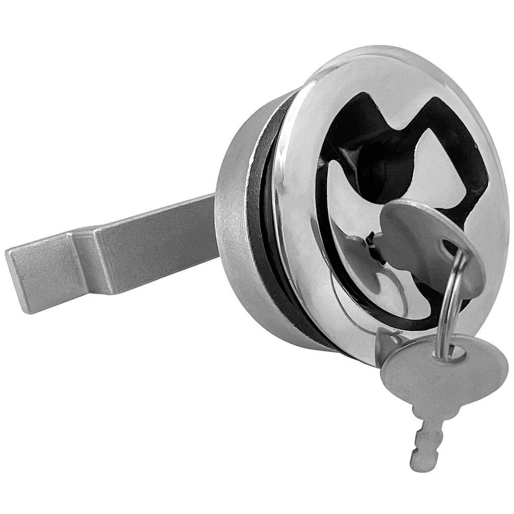 STAINLESS STEEL 316 ROUND LATCH WITH LOCK 61.5MM | Shopee Malaysia