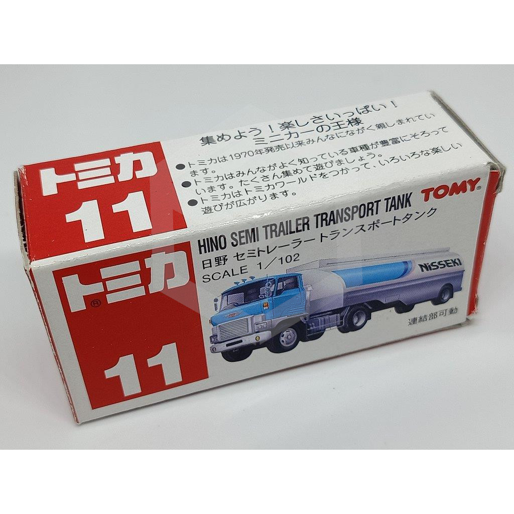 TOMY TOMICA 11 [HINO SEMI TRAILER TRANSPORT TANK] | Shopee Malaysia