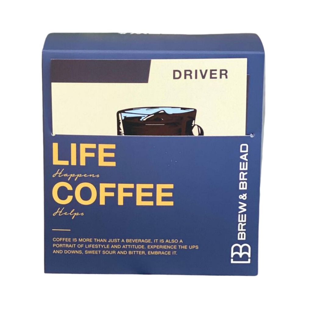 BREW & BREAD Driver Dark Roast Drip Coffee Bag (10's) | Shopee Malaysia