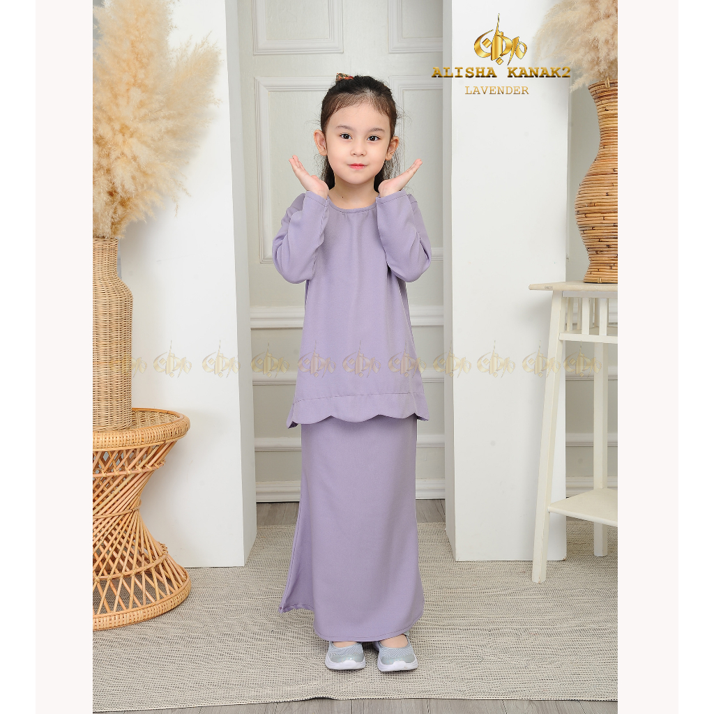 BAJU KURUNG KANAK2 ALISHA VIRAL MC140 DAN MC151 IRONLESS BY MARJAN ...