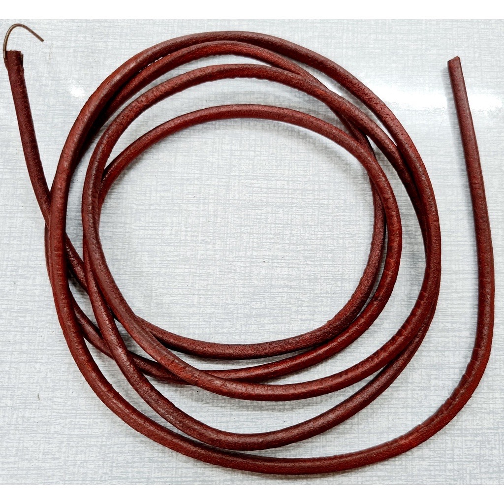 Tali Mesin Jahit Lama Kepala Hitam / Leather Belt Vintage Traditional ...