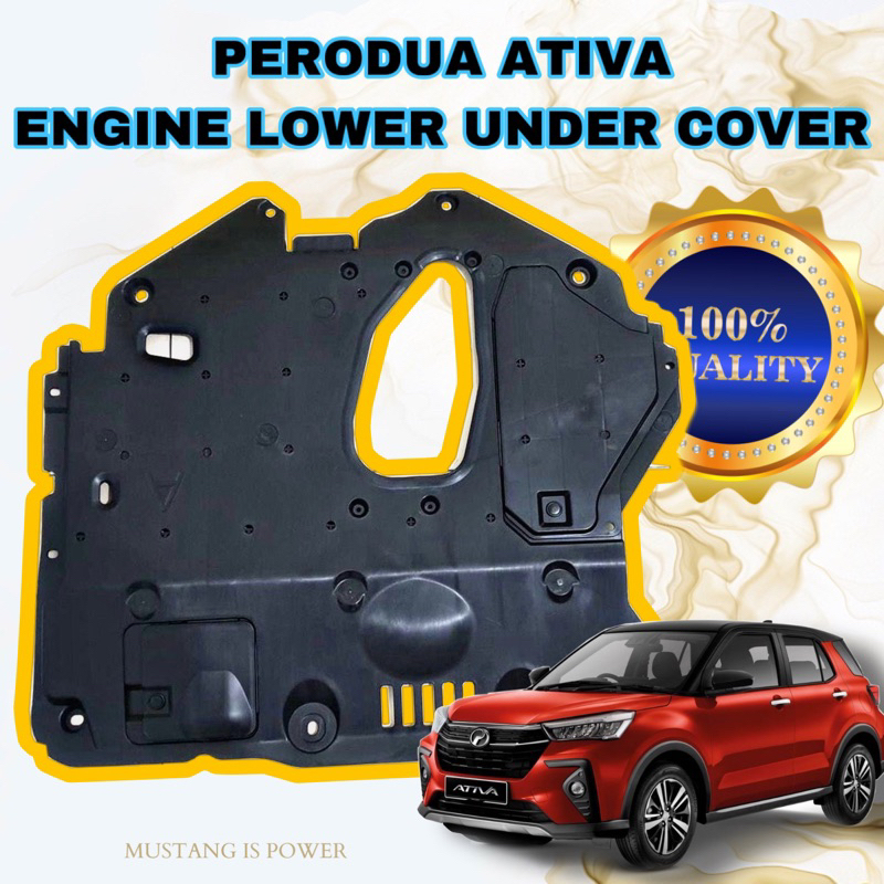 PERODUA ATIVA ENGINE LOWER UNDER COVER PROTECTION SKID PLATE CAR SAFETY ...