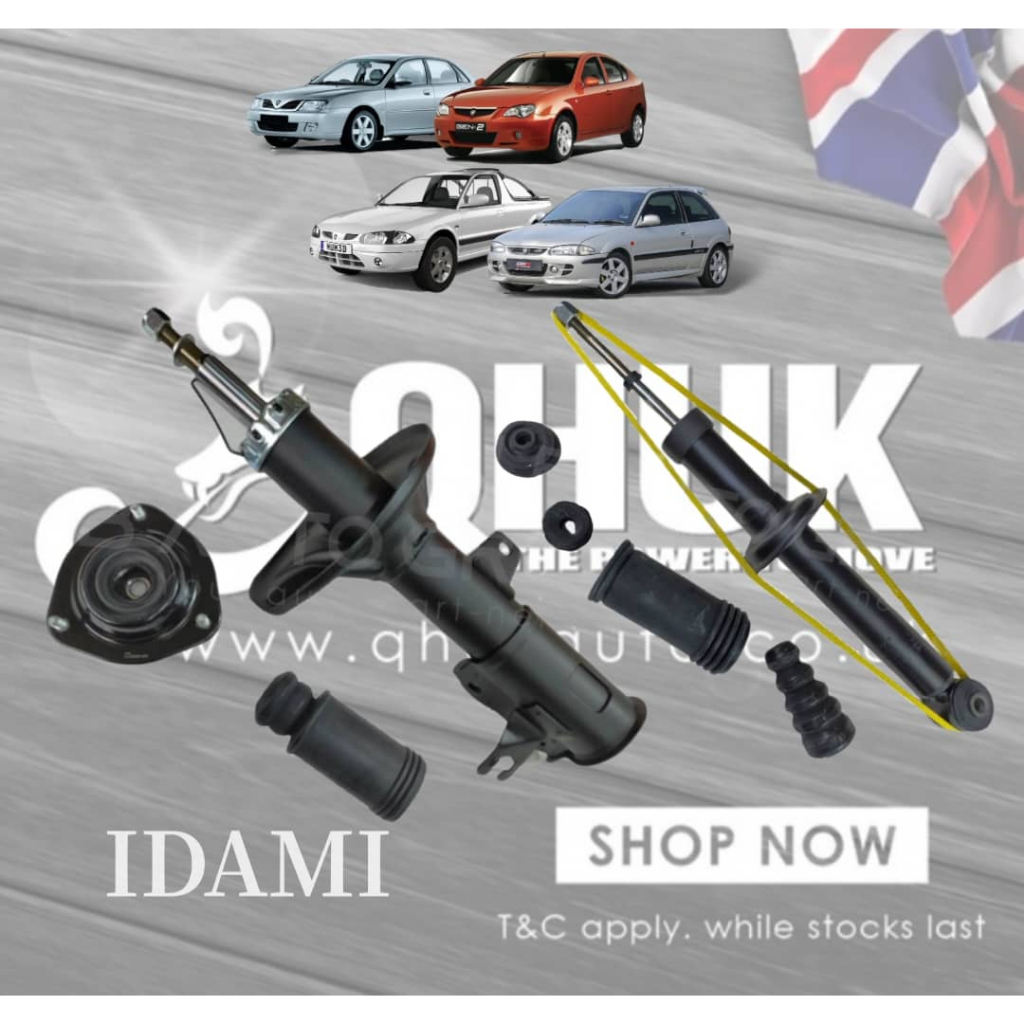 Proton Waja Gen2 Arena Satria GTI QHUK Gas Absorber Set | Shopee Malaysia