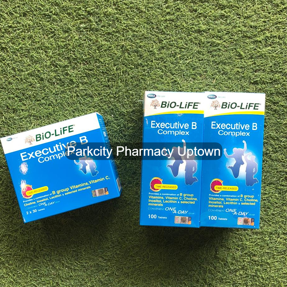 Bio-Life Executive B Complex Tablets ( 30s x 2 / 100s x 2 ) WALK IN AT ...