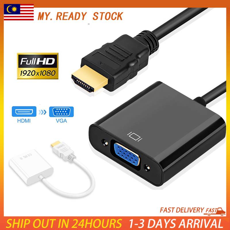 Portable 1080P Connector HDMI Cable Male To VGA Female/DVI/MINI HDMI ...