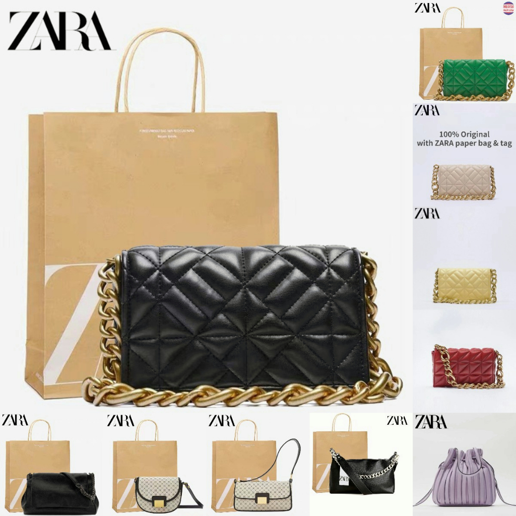 ZARA Women's Bag 15 style Soft Leather Retro Original Shoulder Bag ...