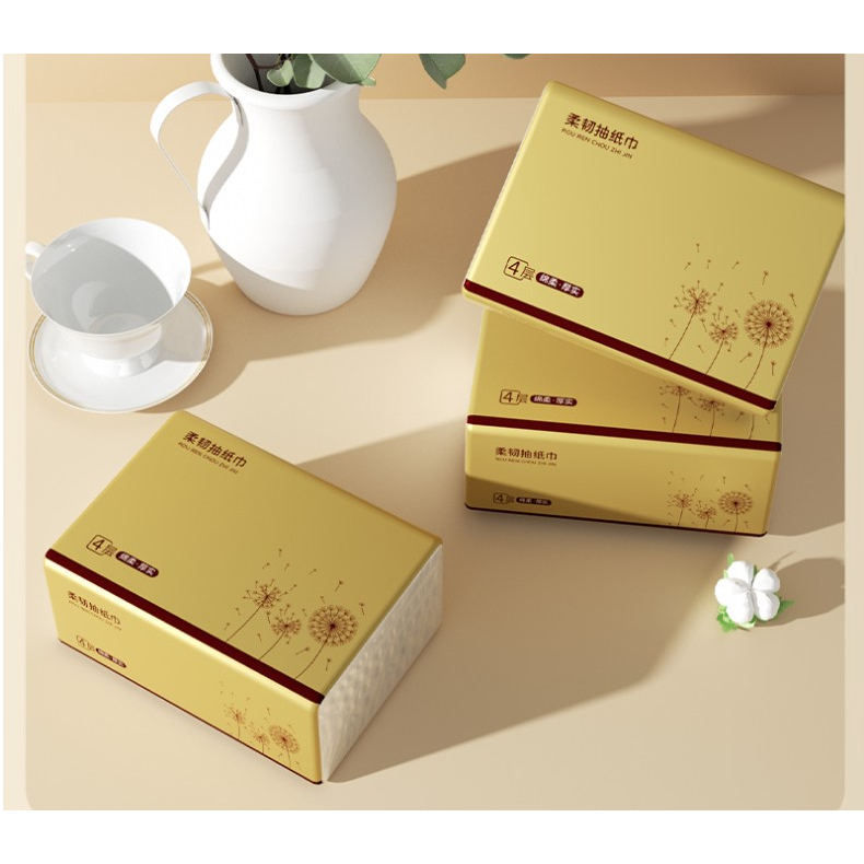 Super Gold Soft Facial Tissue Paper Bathroom Tissue Travel Tissue ...