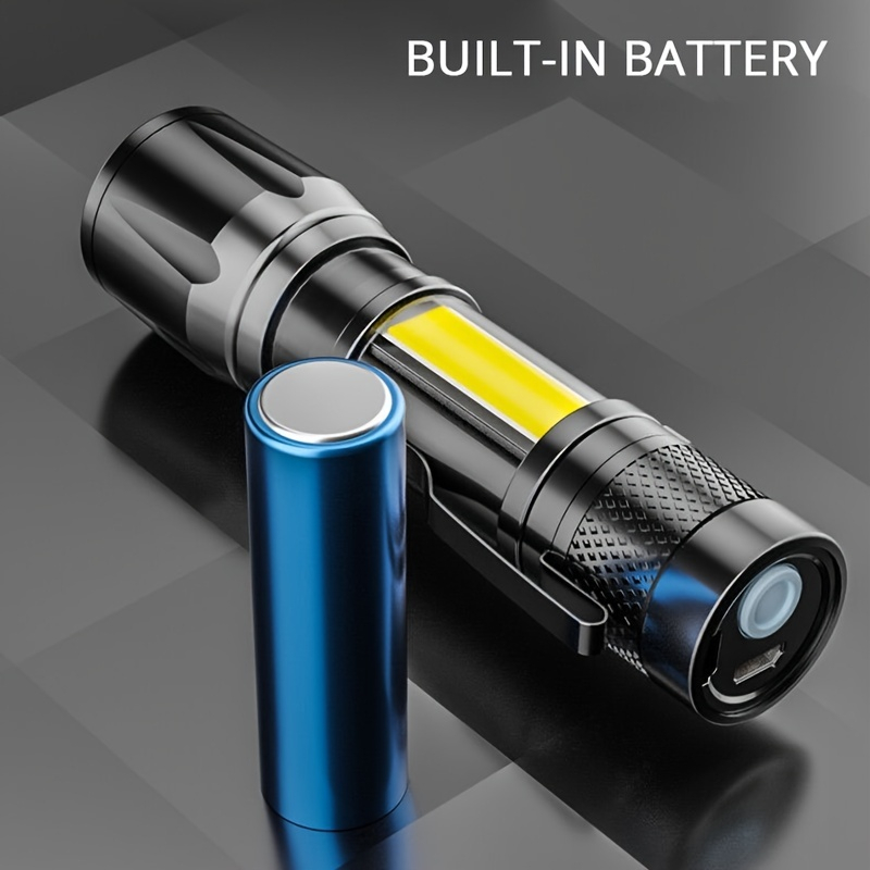 【READY STOCK】Mini 3 Mode LED Rechargeable TouchLight USB Waterproof ...