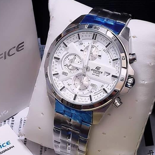 Casio Edifice White Model 556DY | Shopee Malaysia