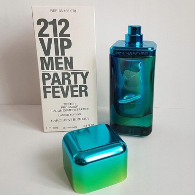 SHOCKING SALE Tester 212 Vip Men Party Fever Limited Edition EDT ...