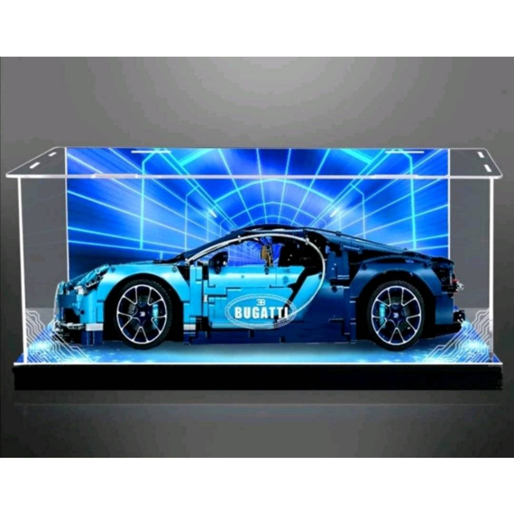 Acrylic Display Case Box 42083 Bugatti Chiron (Only display case box ...