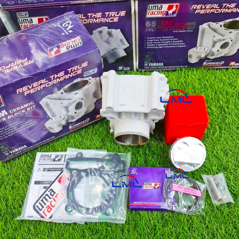 Y15 Uma Racing Block X-Pro Piston Long Stroke 62MM 65MM For Superhead ...