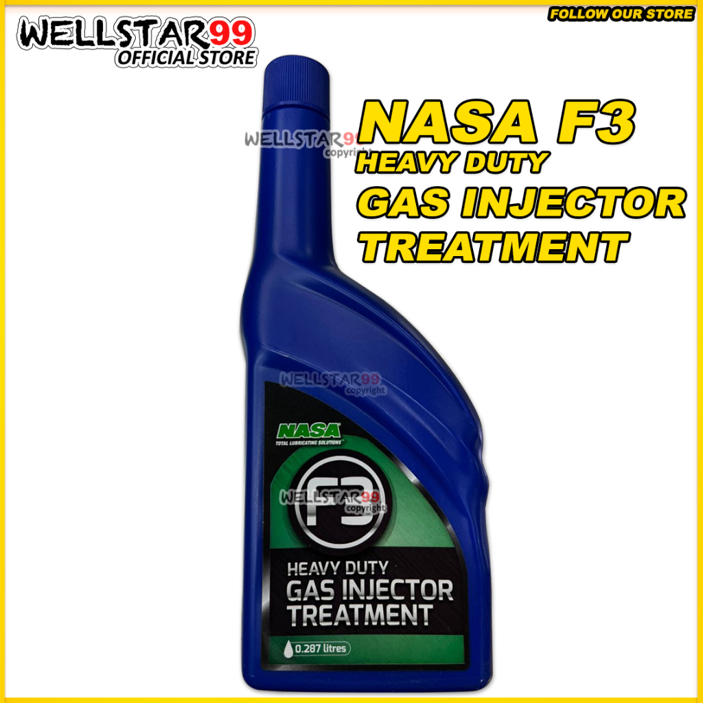 NASA Heavy Duty F3 Gas Injector Treatment / Cleaner 0.287L | Shopee ...