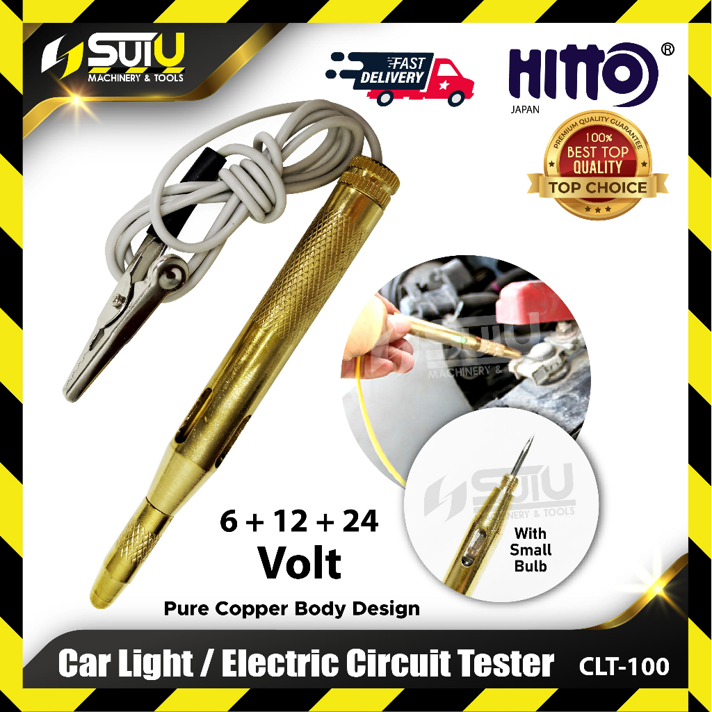 【100% ORIGINAL】HITTO CLT-100 / CLT100 Car Light Tester / Electric ...