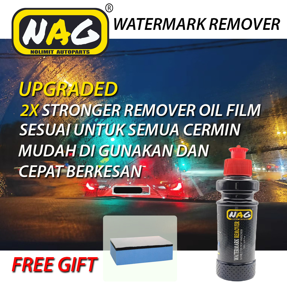 NAG Car Glass Watermark Remover Window Watermark Cleaner Windshield ...